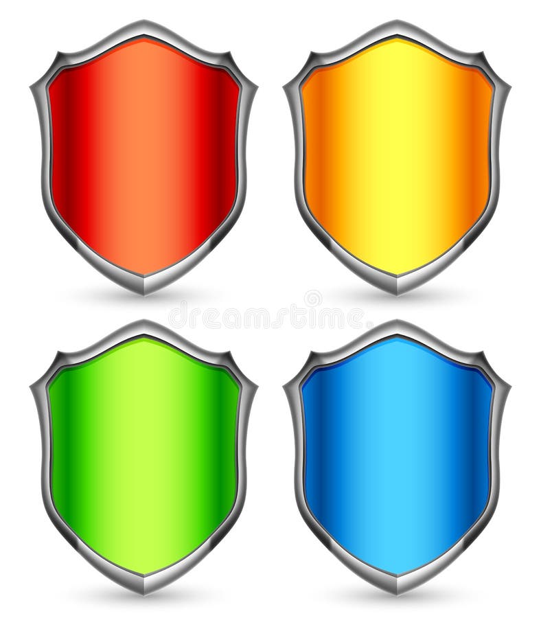 Shields. stock vector. Illustration of honor, gothic - 14448858
