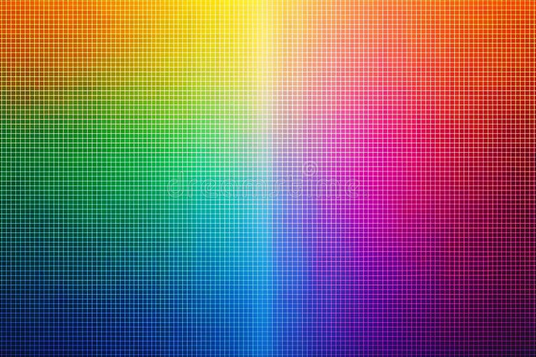 Color Shift Gradient with Pixelated Transition Lines Stock Illustration ...