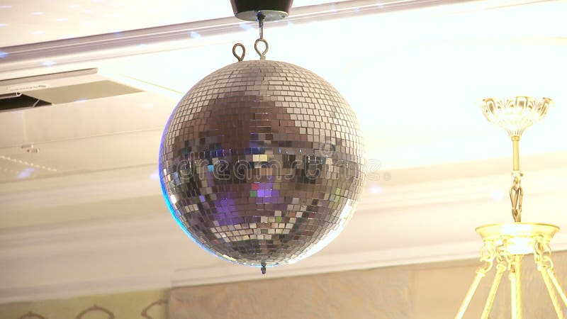 Colored Shimmering Disco Light Stock Footage - Video of background ...