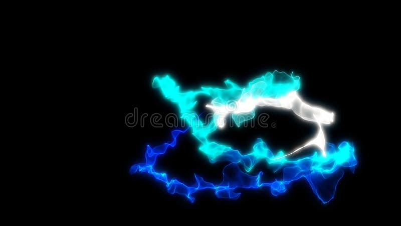 Color shock waves on black stock video. Video of element - 101234583