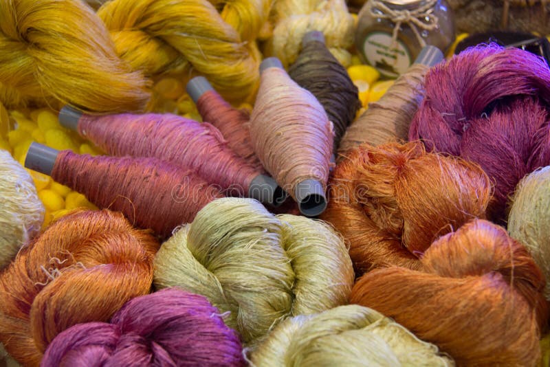Color silk thread stock photo. Image of material, hobbies - 44140678