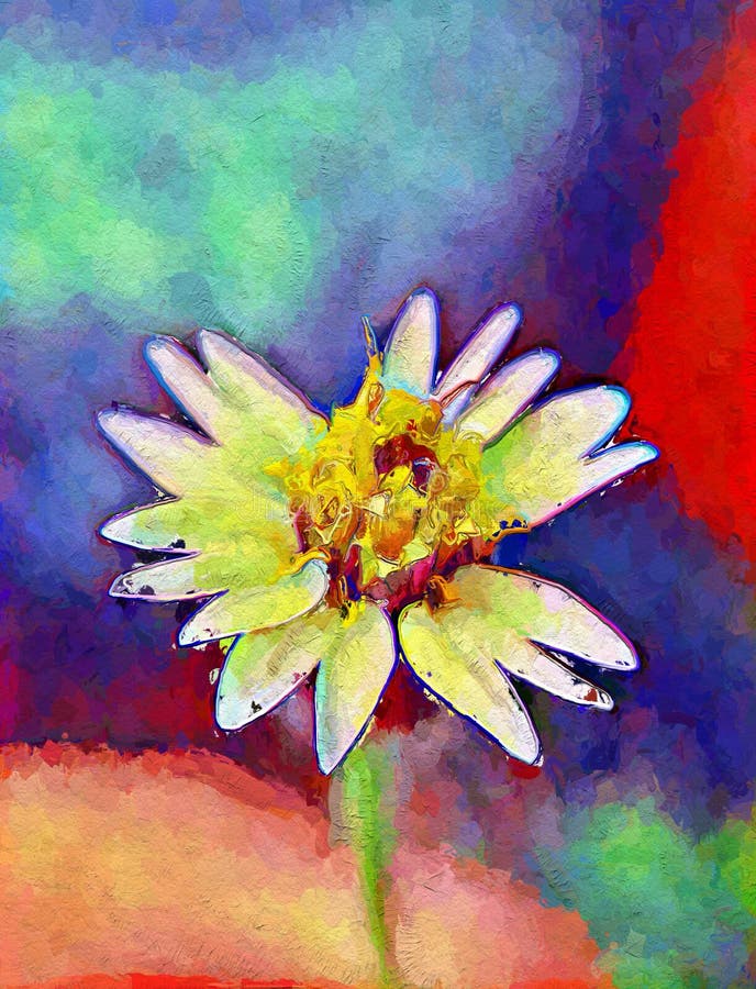 Color of Small Flower Background Stock Illustration - Illustration of ...