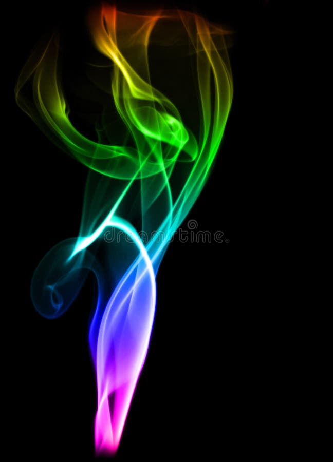 Torch Smoke stock photo. Image of rainbow, motion, form - 2142118