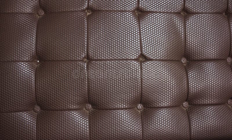 Brown Color Sofa Texture Wallpaper Wall Stock Photo - Image of buttoned ...