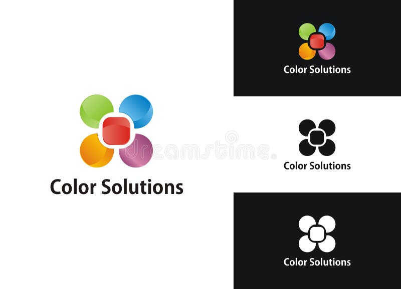 Colorize logo stock vector. Illustration of mark, design - 10897842