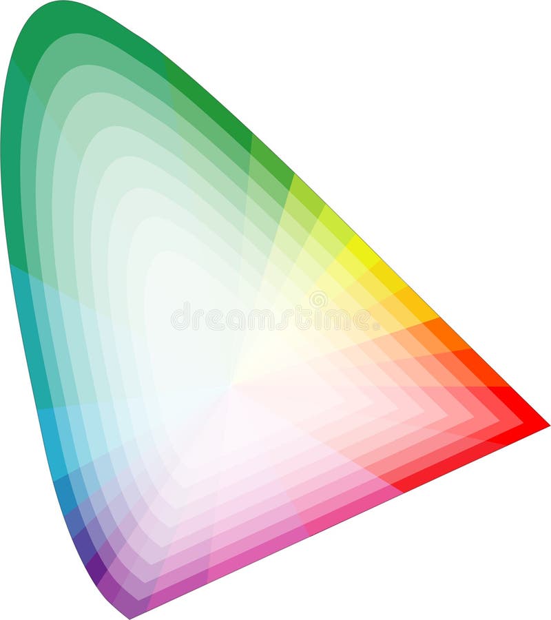 Color space stock vector. Illustration of chromaticity - 13799160