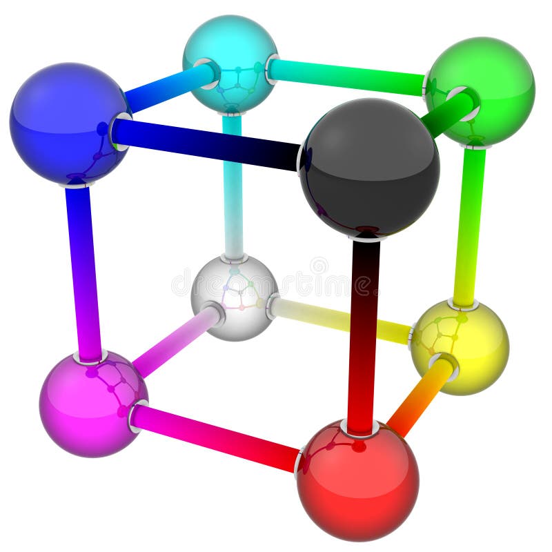 Color space rgb stock illustration. Illustration of symbol - 17710056