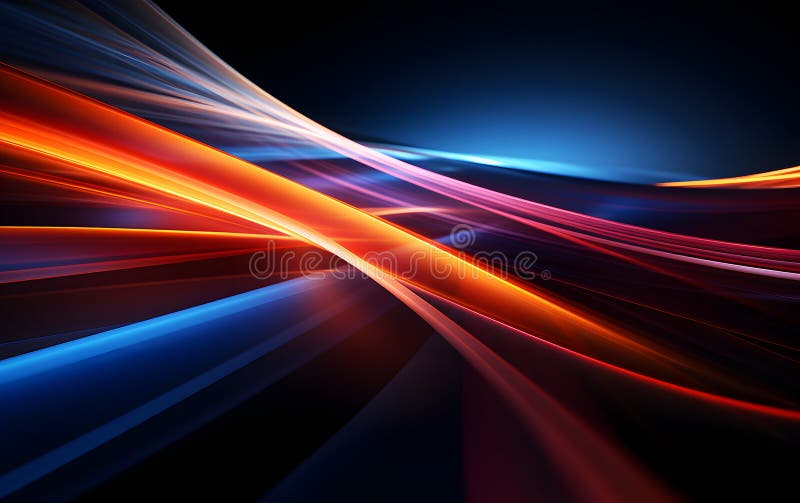 Color Spectral Abstract Waves. Abstract Background Geometric Texture ...