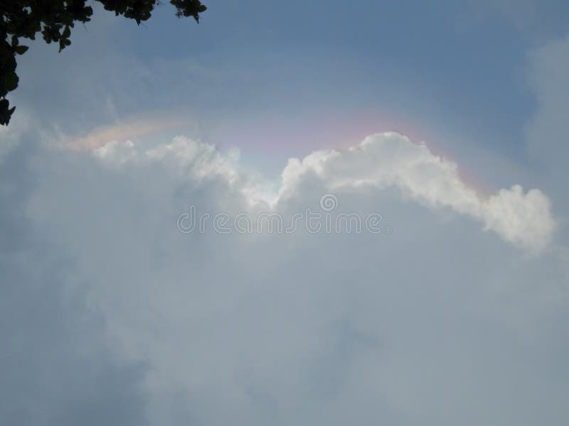 Color spectrum in blue sky stock image. Image of skies - 200910239