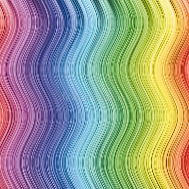 Color spectrum waves stock illustration. Illustration of light - 8460577