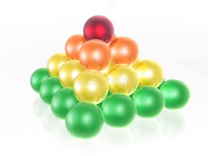 Color spheres stock illustration. Illustration of white - 112570107