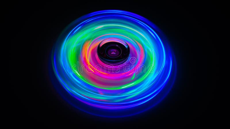 Nice Color Spinner on the Table Stock Photo - Image of spinning, color ...