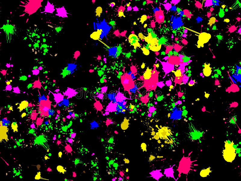 Neon Color Splash Backgrounds