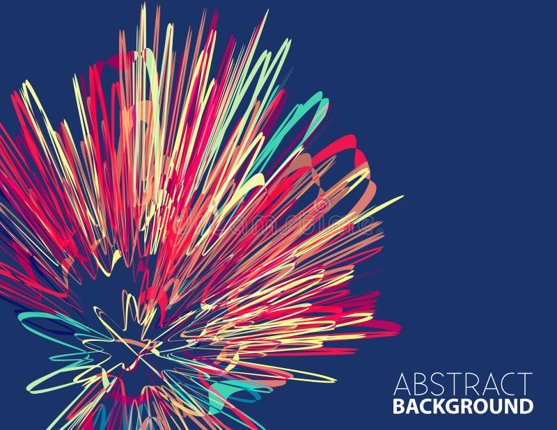 Color Splash. Colorful Blast. Vector Pattern Stock Vector ...