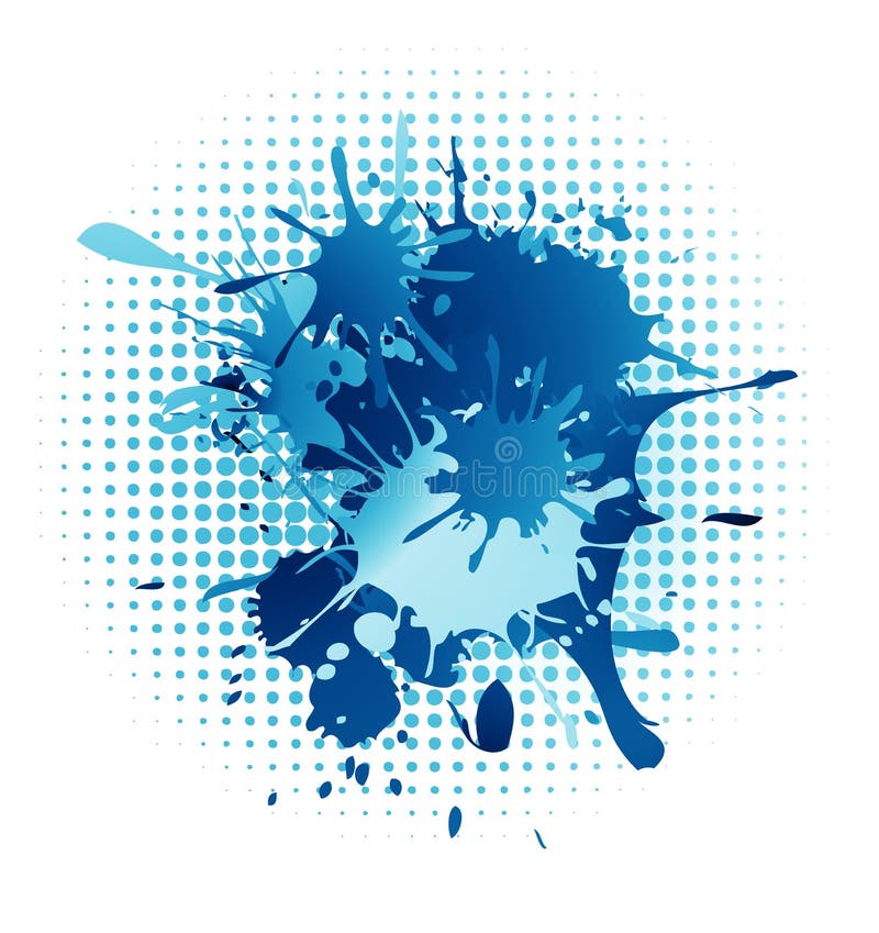 Color splash background stock illustration. Illustration of splat ...