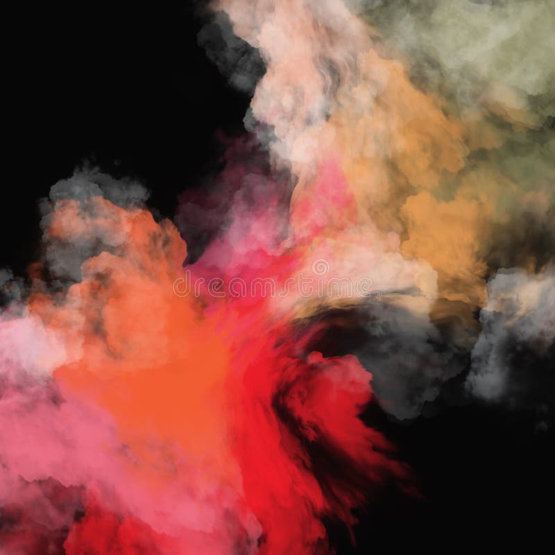 Color Splash Background. Background Design of Smoke Paint and Stock ...