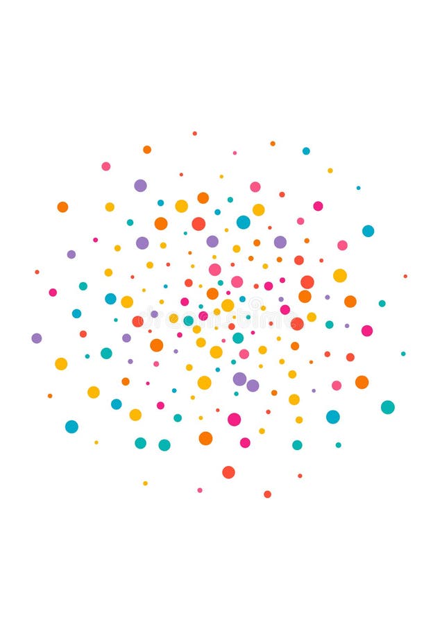 Color Splash Carnaval Vector White Background Stock Vector ...