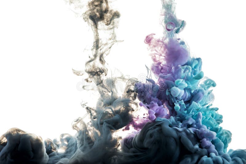 Color splashes of ink stock photo. Image of digital - 116074496