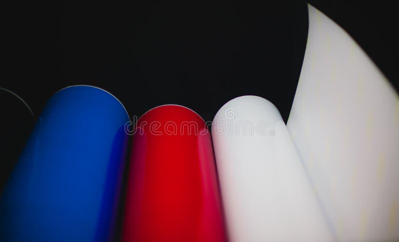 Color sticker roll stock photo. Image of tape, stripes - 92663374