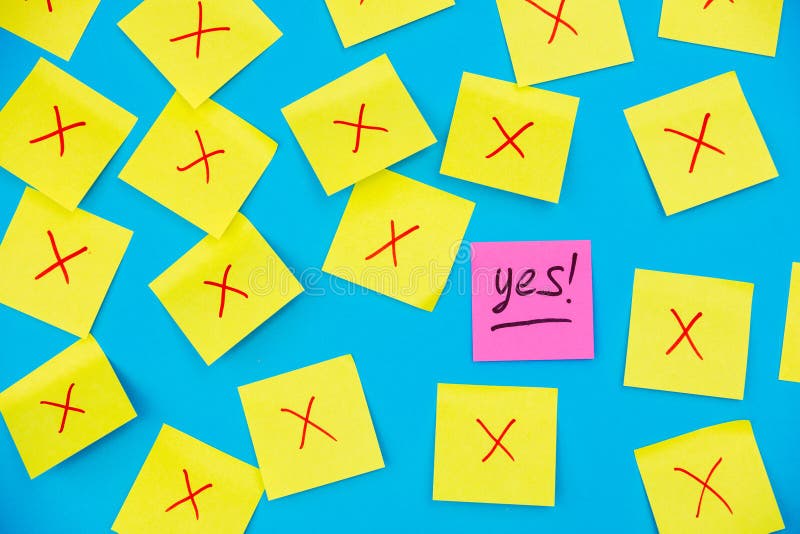 Color Stickers with Fails and One Ascend Stock Image - Image of fail ...