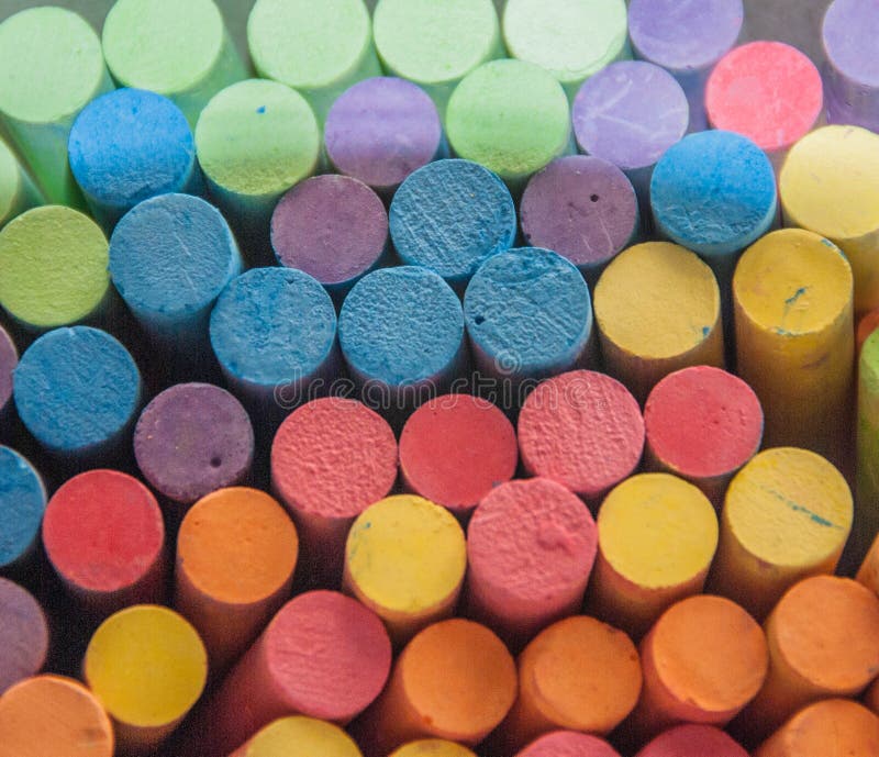 Color Sticks Chalk stock photo. Image of background, blue - 39508180