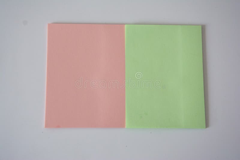 Color Sticky Notes Side by Side Display Picture Photo Stock Photo ...