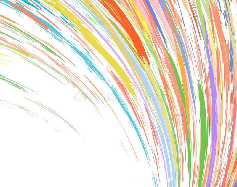 Color streak stock vector. Illustration of abstract, color - 4237061