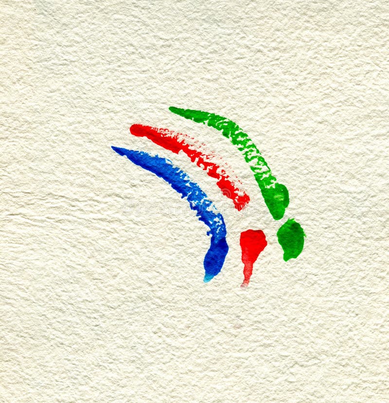 Color stripes stock photo. Image of design, paintbrush - 2031510