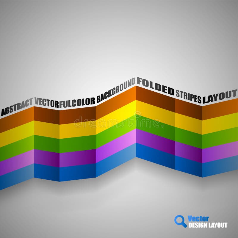 Color Stripes stock vector. Illustration of bright, brown - 40868114