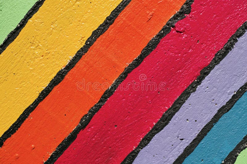 Color strips stock image. Image of orange, brush, yellow - 70336335