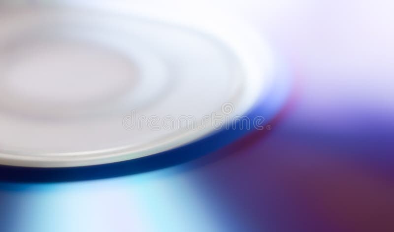 Color Surface of a Compact Disc Macro Close Up Stock Illustration ...