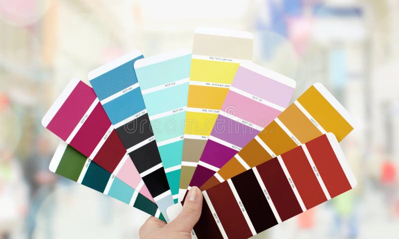 Color swatch stock image. Image of cmyk, white, swatch - 110574491