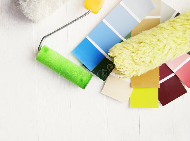 Color swatches stock image. Image of color, interior - 23557985