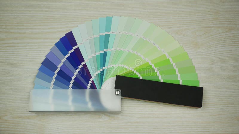 Color Swatches Book with Rainbow Sample. Stop Motion Stock Footage ... Color Swatches Book with Rainbow Sample. Stop Motion Stock Footage ...