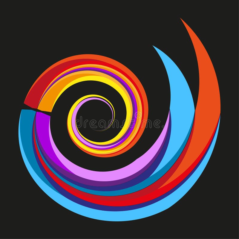 Twisted Spiral Shape Stock Illustrations – 17,553 Twisted Spiral Shape ...