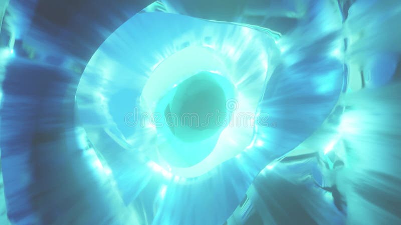 Color Swirling Interdimensional Tunnel, 3d Infinite Loop Background ...
