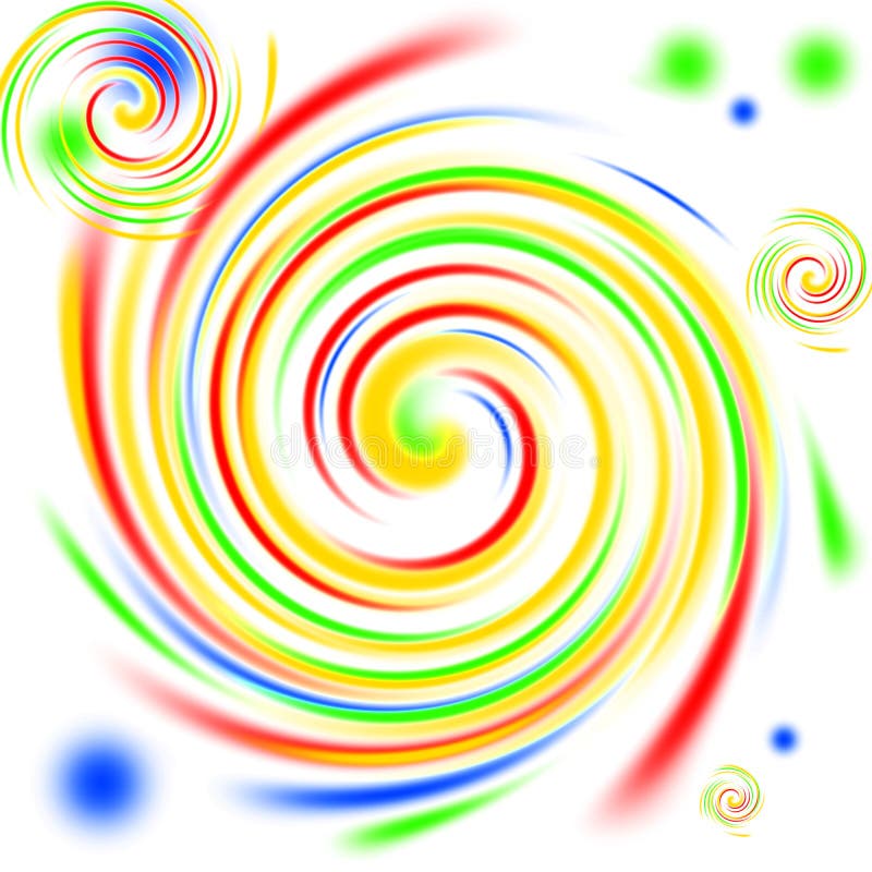 Color Swirls stock illustration. Illustration of abstract - 50346836