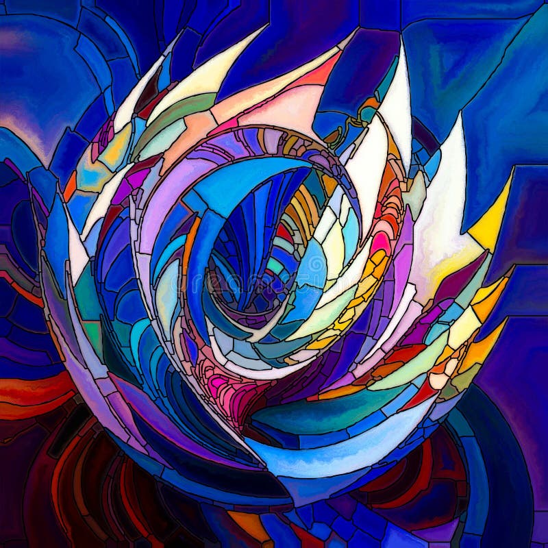 Color Symphony stock illustration. Illustration of panel - 332423609