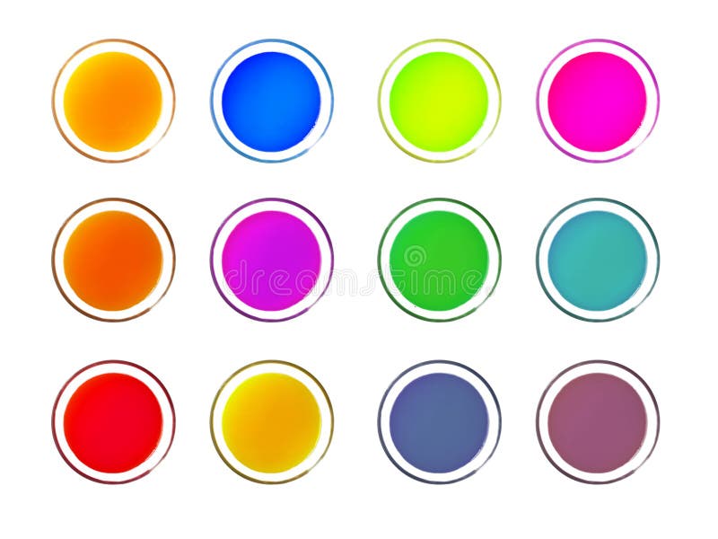 This is Color Syrup on White Isolated Stock Illustration - Illustration ...