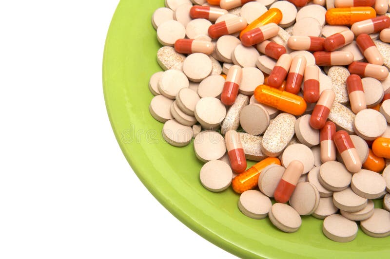 Color tablets stock photo. Image of capsules, headache - 32965820