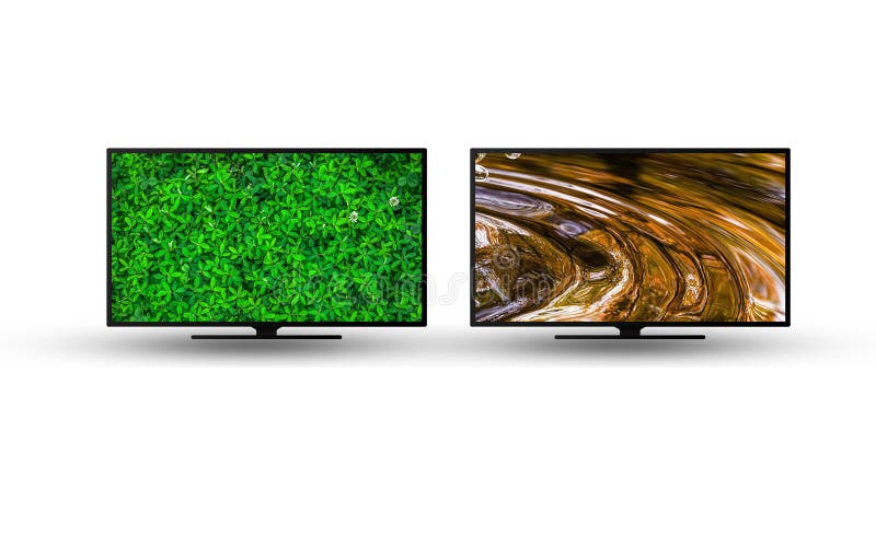 Color Television,TV with Clean Background Stock Image - Image of ...