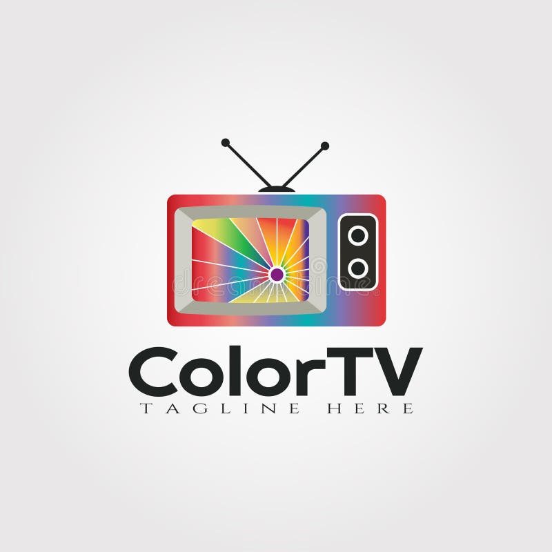 Television Repair Vector Logo Design,Technology Icon Stock Vector ...