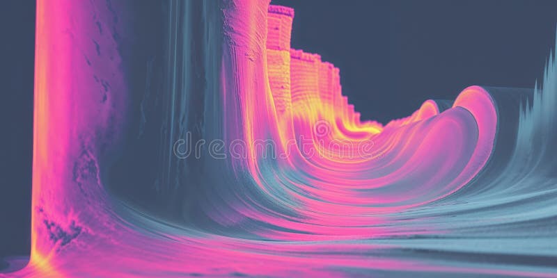 Color Temperature Difference Under Infrared Thermography. Stock Image ...