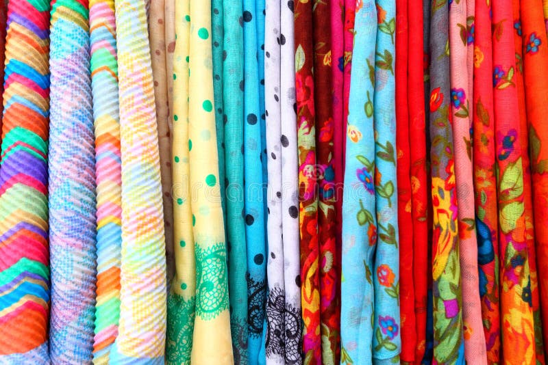 Color textile stock photo. Image of interior, market - 59781482