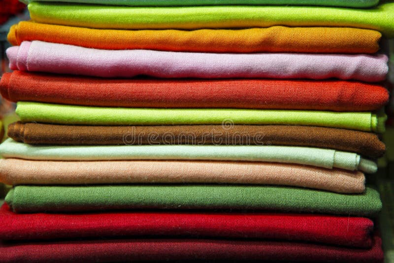 Color textile pile stock image. Image of textile, color - 23101159