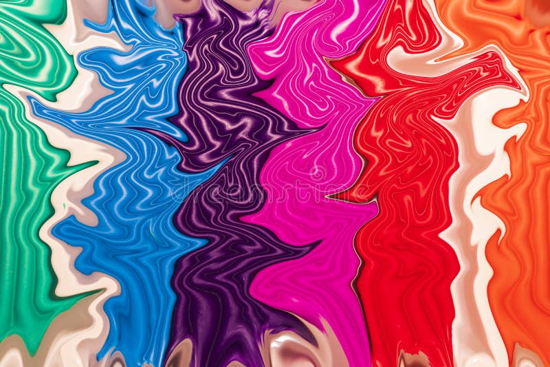 Color Texture Abstract Pattern Liquify Blurred Spread Background Stock ...