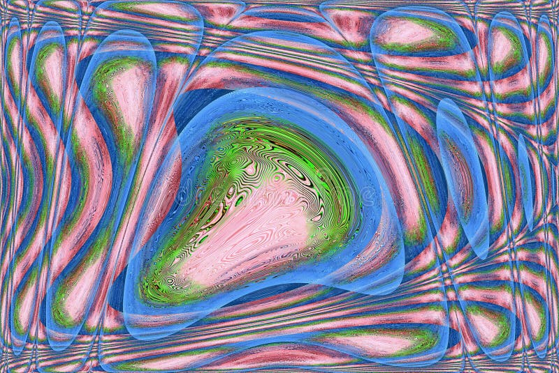 Color Texture from Illustration with Abstract Distortion Stock ...