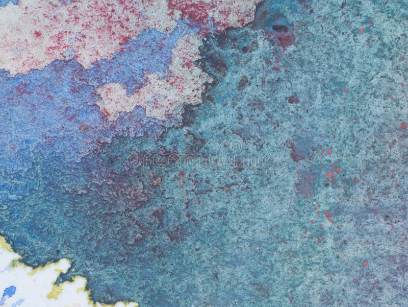 Color and Texture of Water Color on Paper Stock Illustration ...