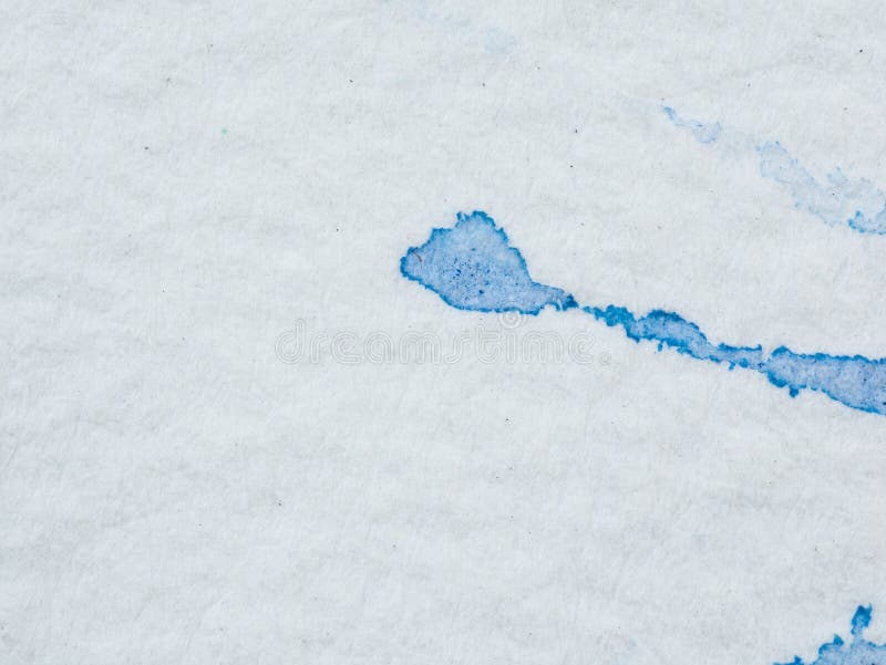 Color and Texture of Water Color on Paper Stock Image - Image of blue ...