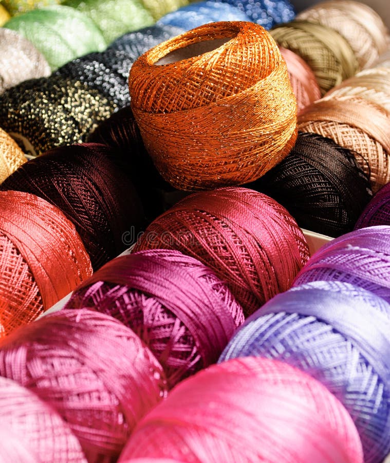 Color threads stock image. Image of clothing, sewing - 18803365